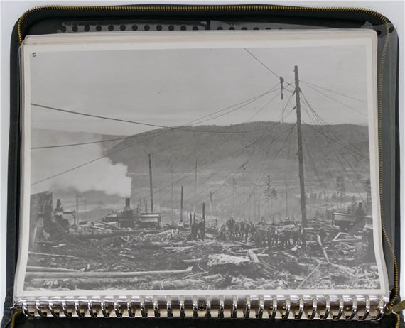 Darius Kinsey | Portfolio 13pc Reprint Logging Photos | MutualArt