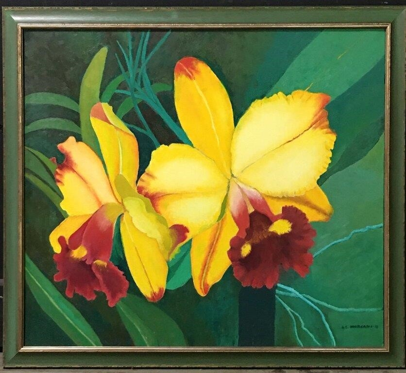 James E. Morgan | Still Life Of Flowers | MutualArt