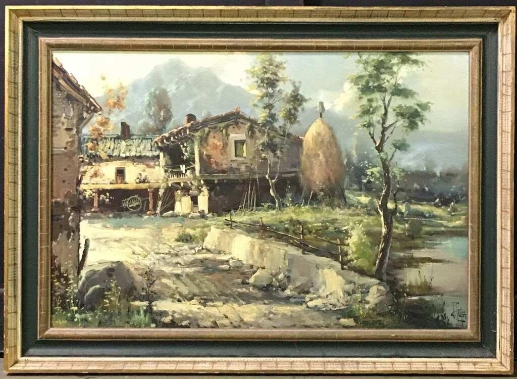 Jairo Sosa | Farm Scene | MutualArt