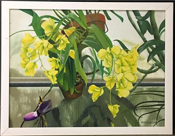 James E. Morgan | Flowers | MutualArt