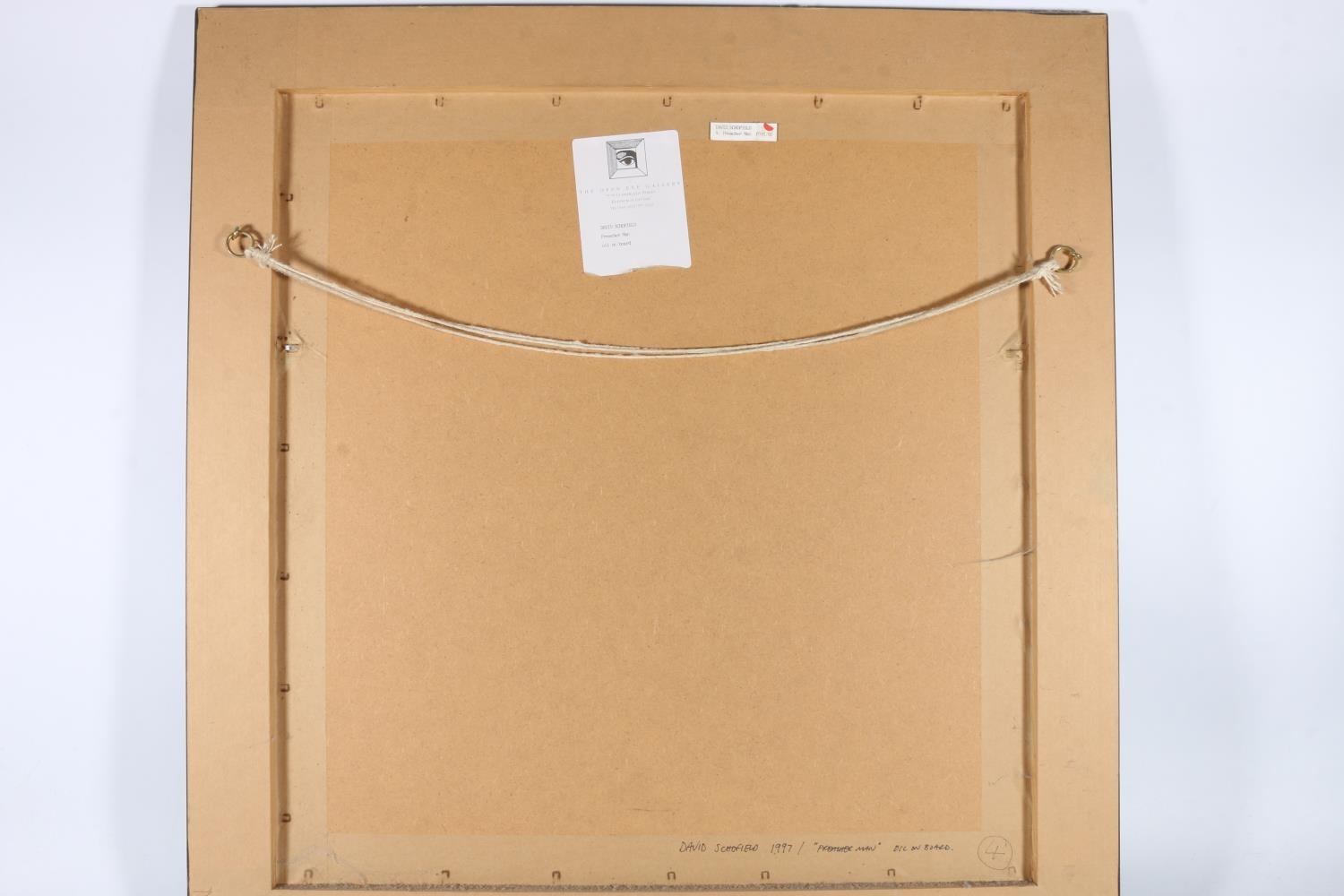 David Schofield | street scene with figures | MutualArt