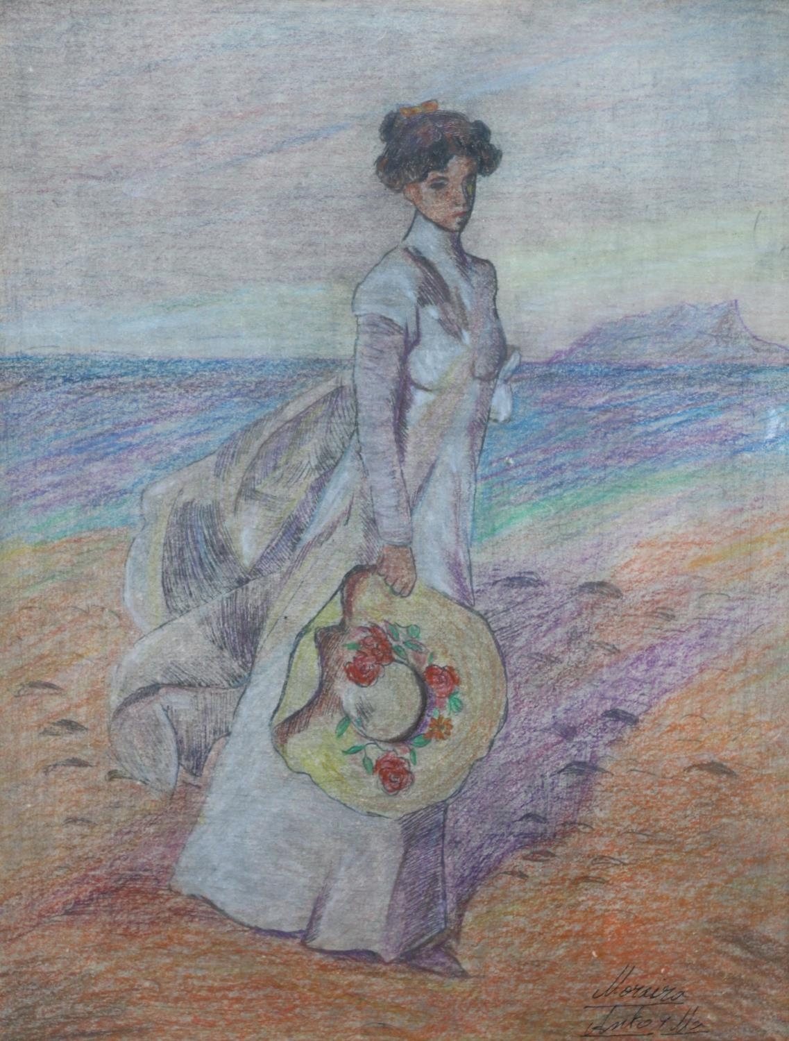 Joaquin Sorolla y Bastida | A Walk on the Beach Valencia | MutualArt