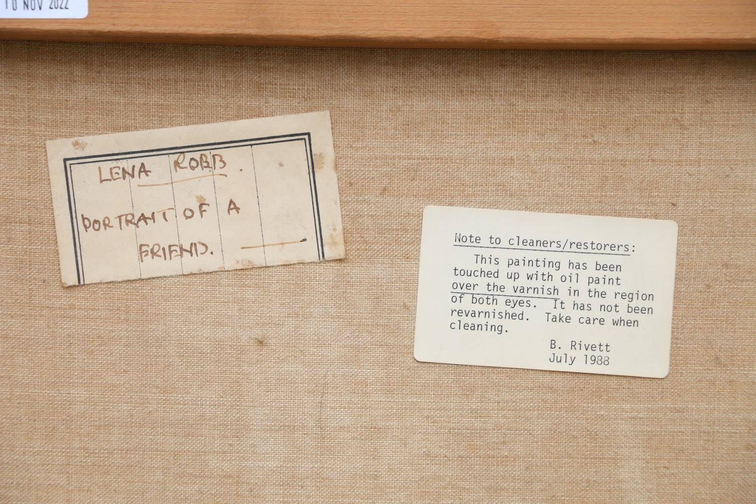 Lena Robb | Portrait of a Friend | MutualArt