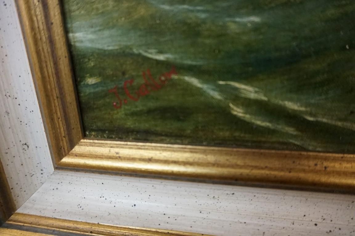 J. Callow | a busy coastal scene | MutualArt