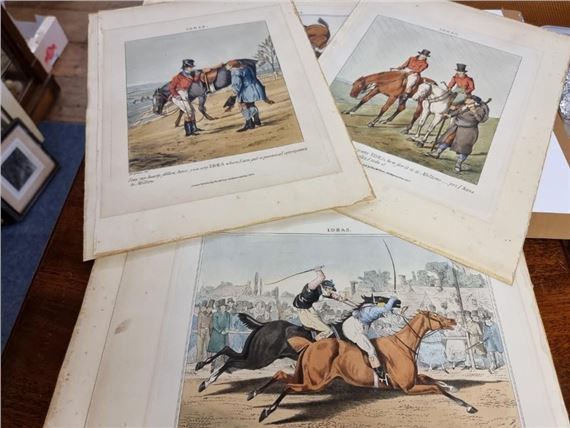 Henry Thomas Alken | a set of twelve unframed hand-coloured prints ...