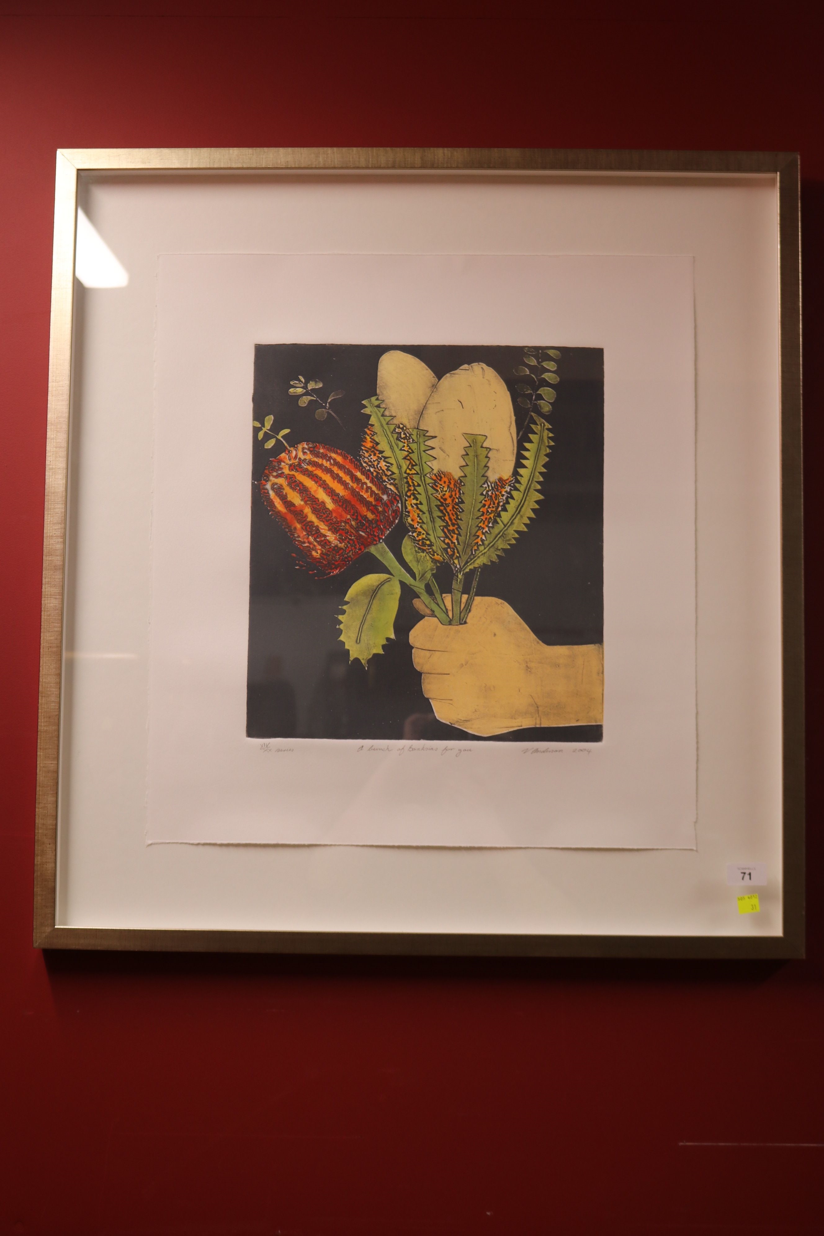 Valerie Anderson | A Bunch of Banksias for You | MutualArt
