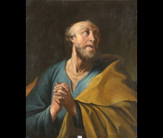 Flemish School 17th Century | Portrait de saint Pierre | MutualArt