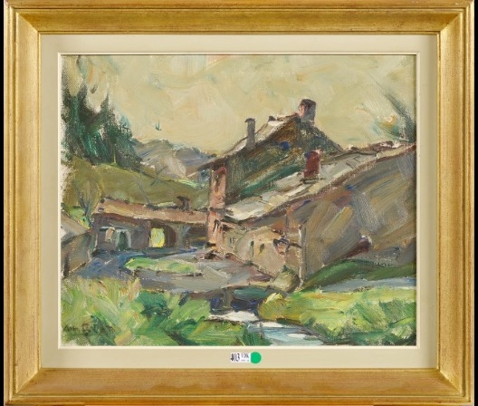 Albert Raty | Fermette en Ardennes | MutualArt