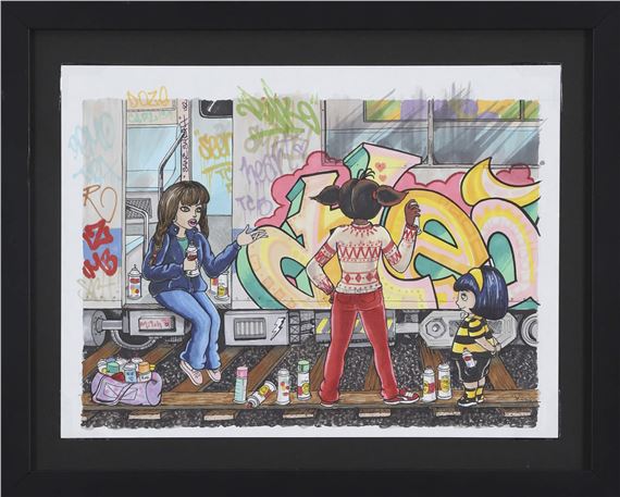 Lady Pink | Graffiti Girls, 2015 (2015) | MutualArt