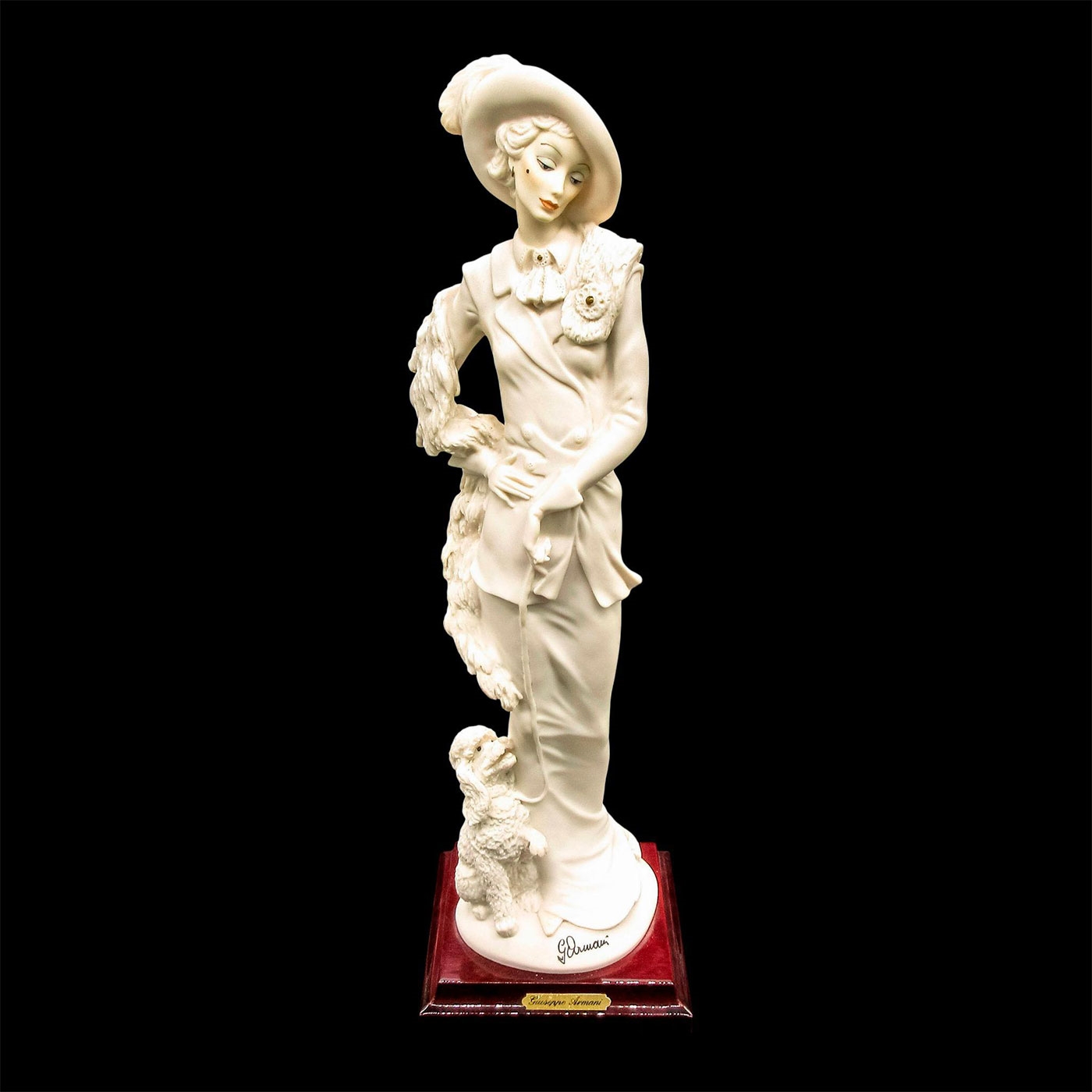 Giuseppe Armani | Florence Giuseppe Armani Figurine, Lady with Poodle ...