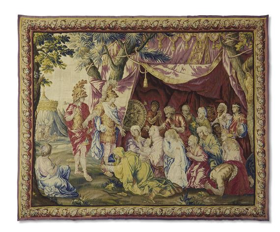 Charles Le Brun | TAPISSERIE 'LA TENTE DE DARIUS' D'ÉPOQUE LOUIS XIV ...