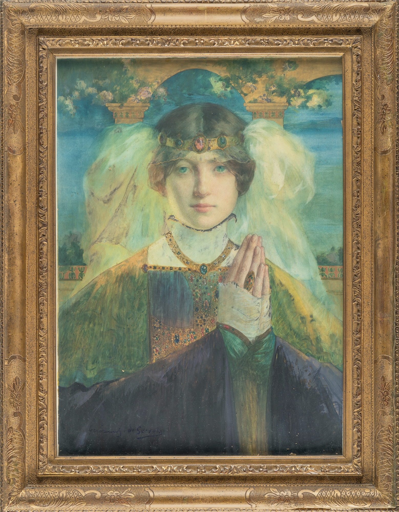 Lucien-Victor Guirand de Scévola | Princess in medieval attire (1900 ...