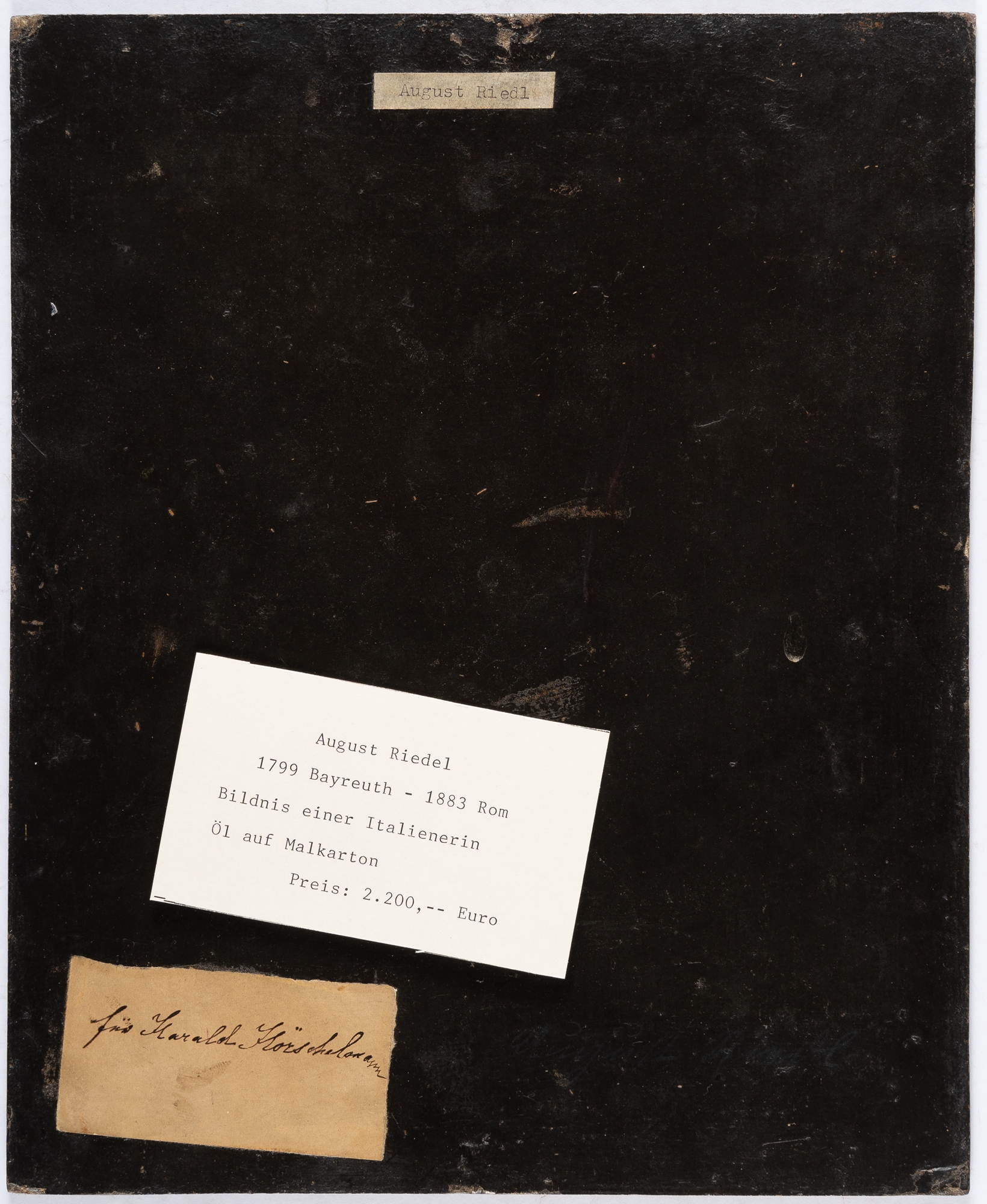 August Riedel | Roman lady in the Campagna | MutualArt