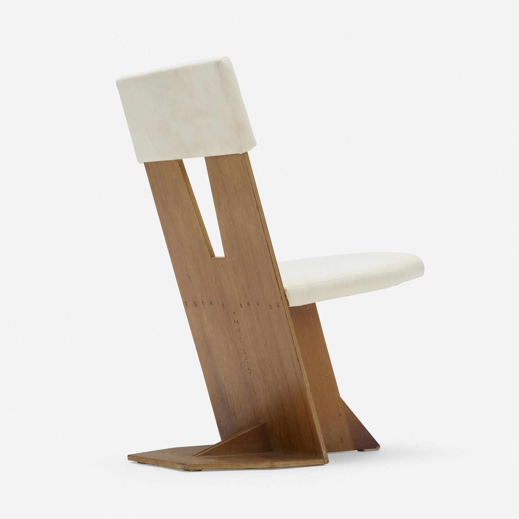 Rudolph M. Schindler | Rare dining chair for the Richard Lechner House ...