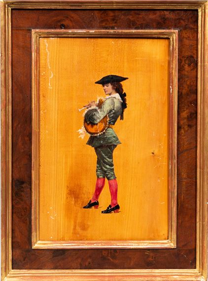 Charles Édouard Delort | Elegant Piper | MutualArt