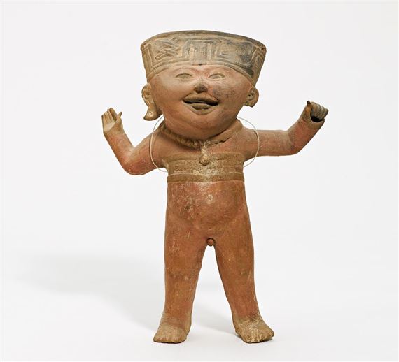 Mexican School 9th Century | SMILING HOLLOW FIGURE CARA SONRIENTES ...