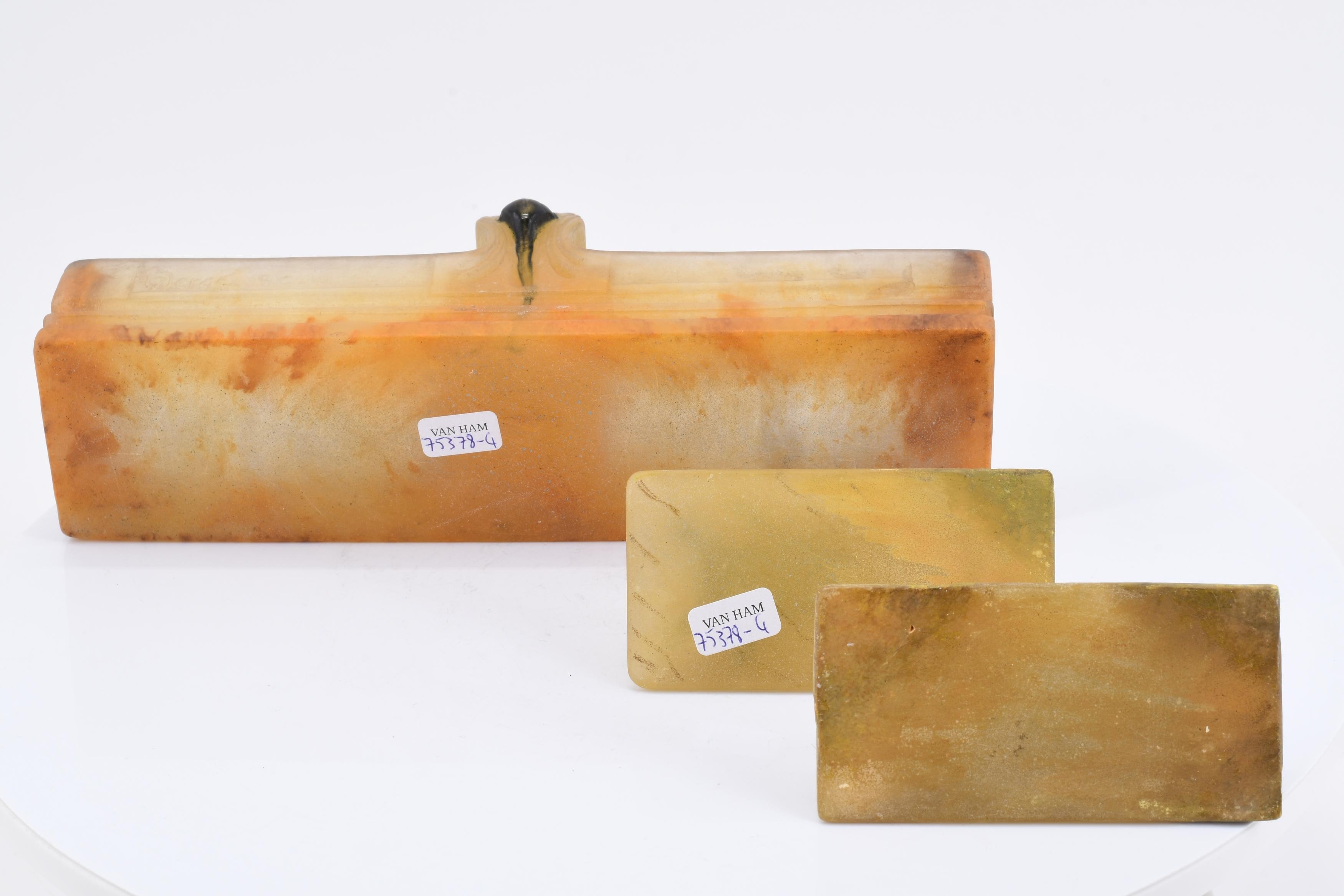 Amalric Walter | INKWELL WITH STAG BEETLES. (1925) | MutualArt