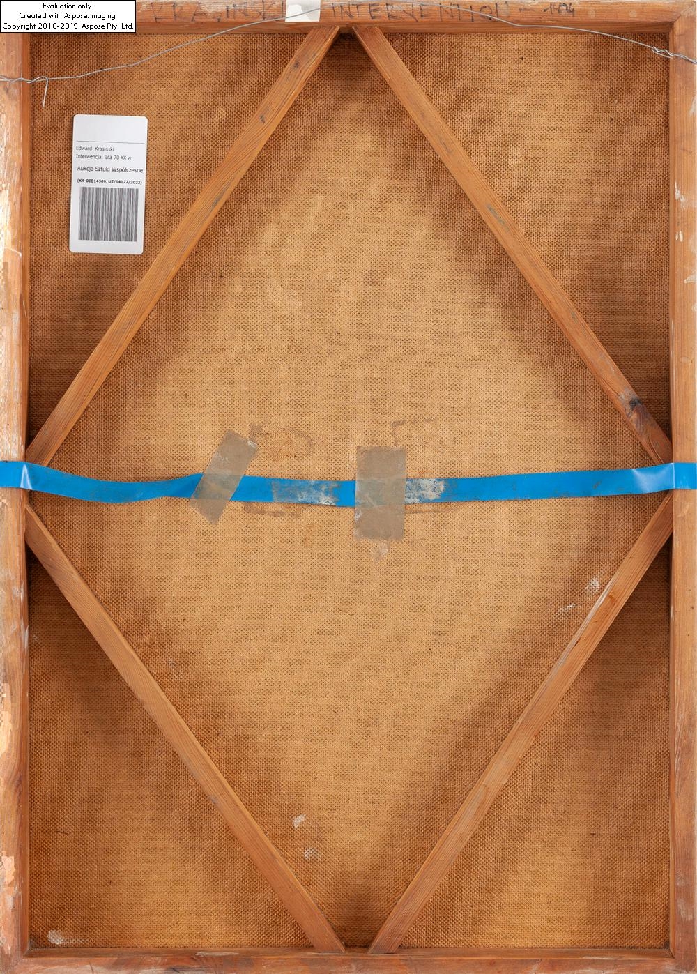 Edward Krasinski | Intervention (1974) | MutualArt