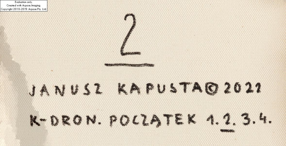 Janusz Kapusta | K-DRON.BEGINNING 1.2.3.4. set (2022) | MutualArt