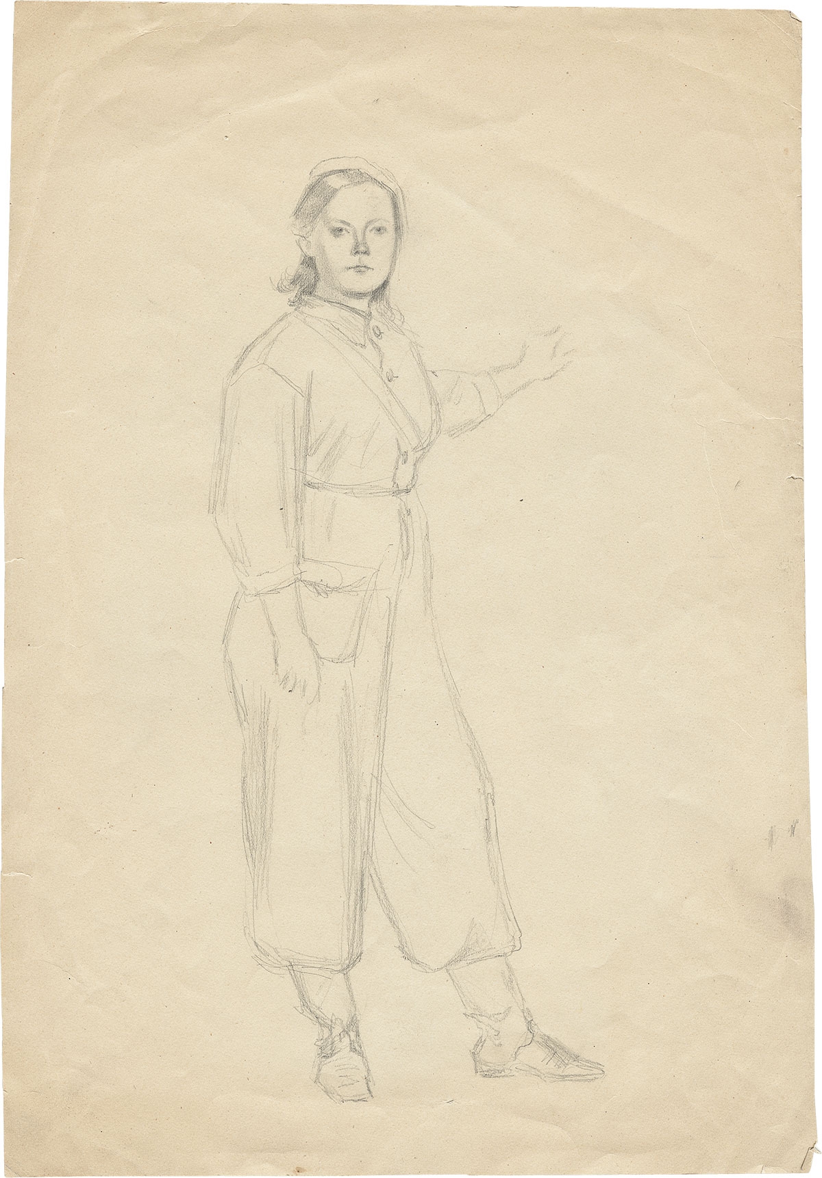 Konstantin Ivanovich Rudakov | From the series Air Defense Girls (1941 ...