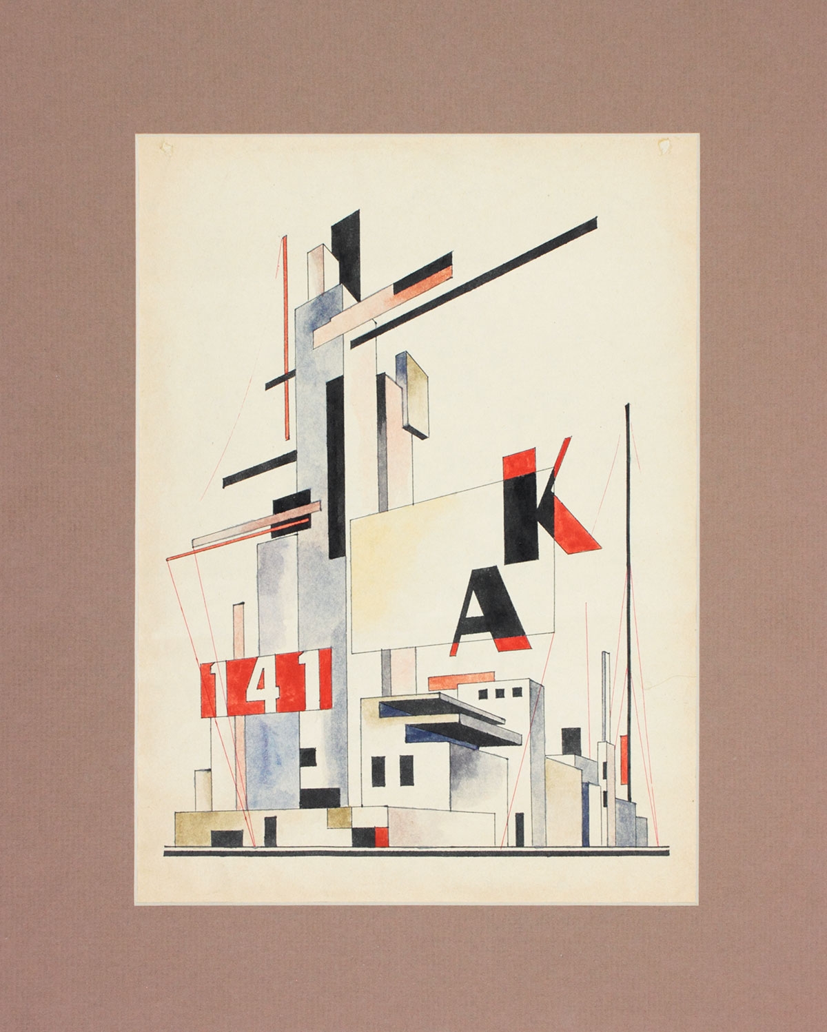 Konstantin Stepanovich Melnikov | Layout | MutualArt