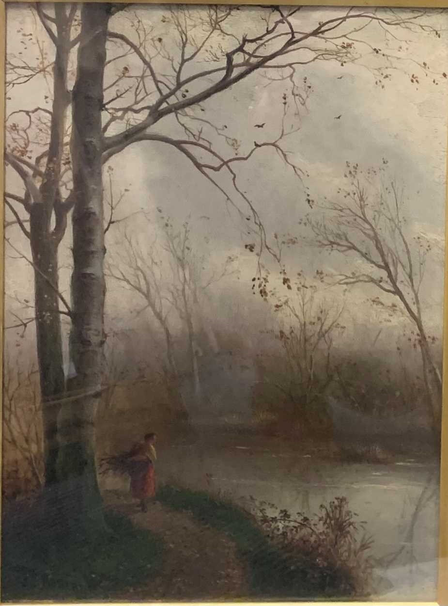 James Roberts | Autumn Leaves (1881) | MutualArt
