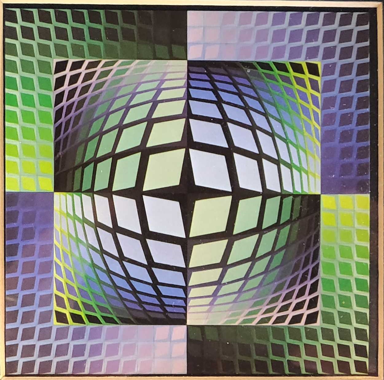 Victor Vasarely | two prints | MutualArt