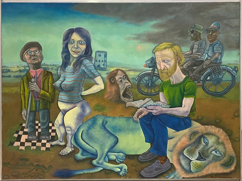 Family Dog Deaf Art