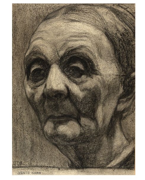 Georges Kars | Tête de vieillarde (1901) | MutualArt