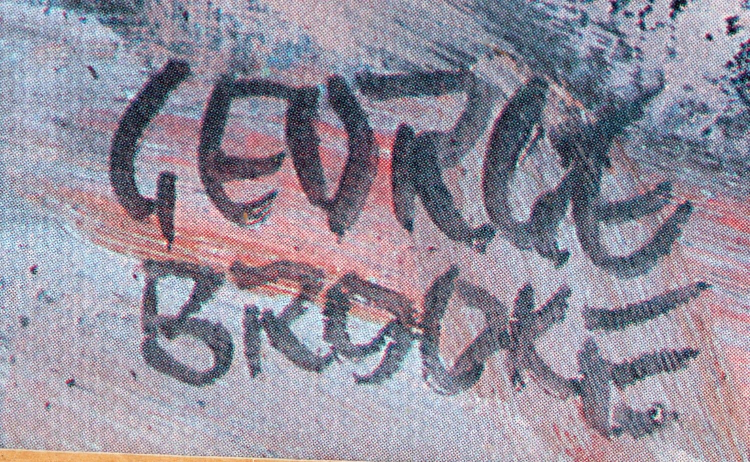 George Brooke | GEORGE BROOKE COWBOY WESTERN ART PRINT | MutualArt