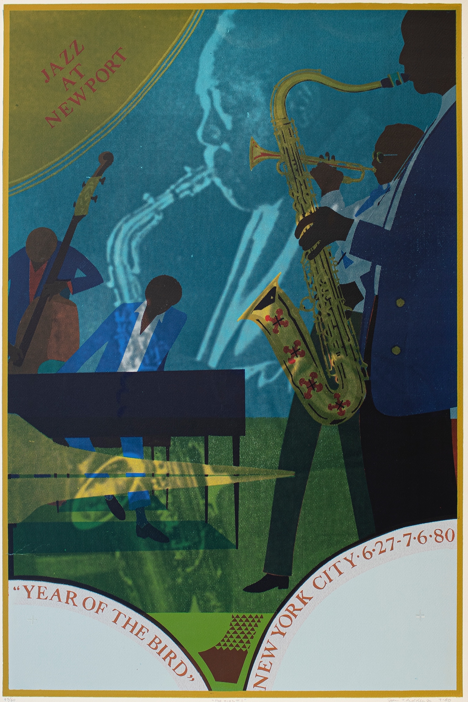 John Thomas Riddle, Jr. | For Bird, #1 (1980) | MutualArt