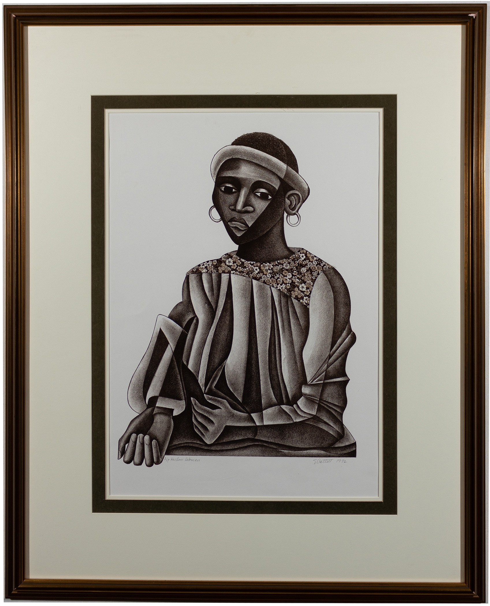 Elizabeth Catlett | Harlem Woman (1992) | MutualArt