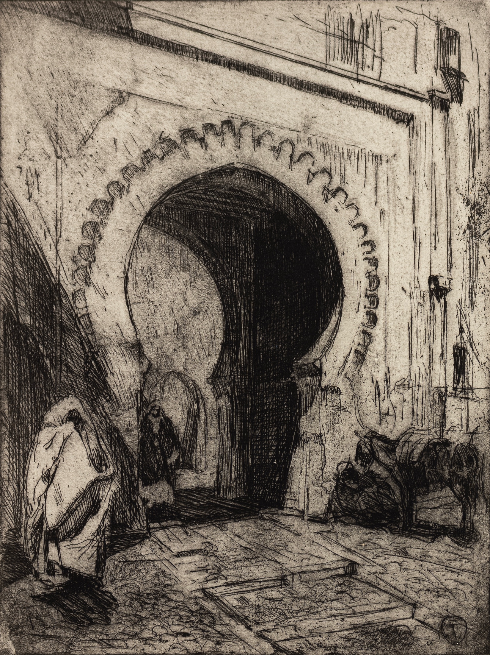 Henry Ossawa Tanner | Gateway in Tangier | MutualArt