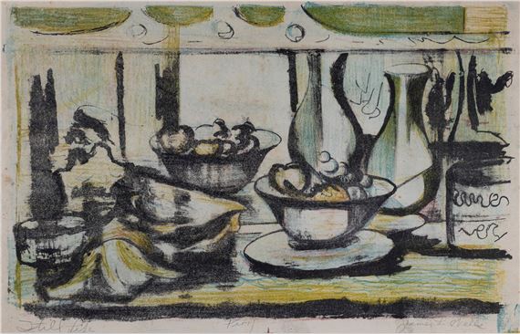James Lesesne Wells | Still Life (1945) | MutualArt