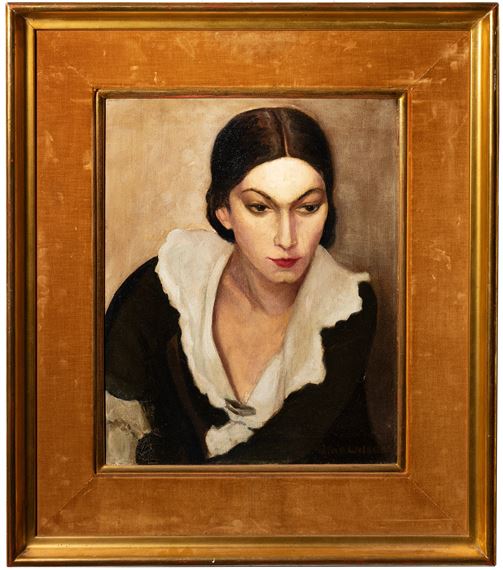 Ellis Wilson | Portrait of Margot Fonteyn (1945) | MutualArt