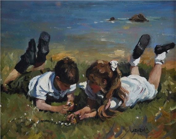 Sherree Valentine-Daines | Making Daisy Chains | MutualArt