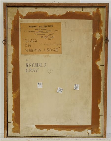 Reginald Gray | Glass on Window-Ledge | MutualArt