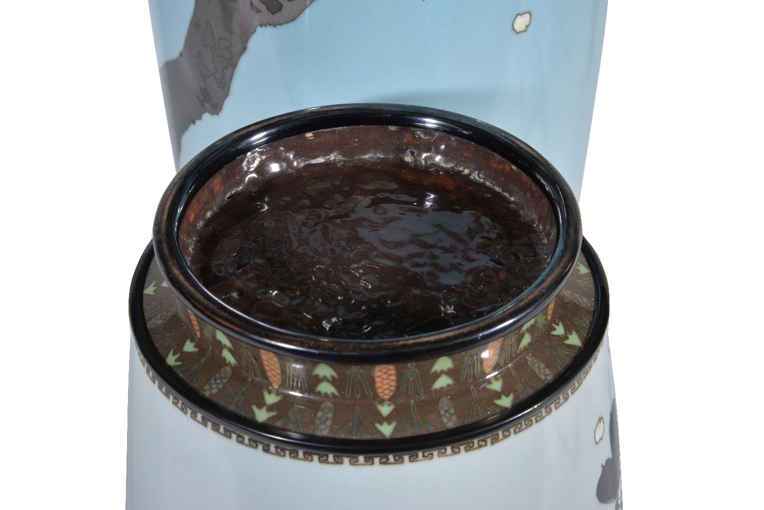 Namikawa Sosuke | Manner of Namikawa Sosuke: A Pair of Silver Wire ...