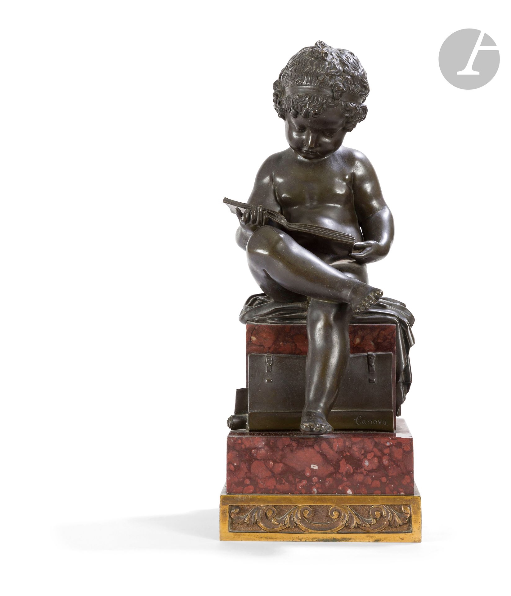 Charles Gabriel Lemire | Figure d’enfant symbolisant la Lecture | MutualArt