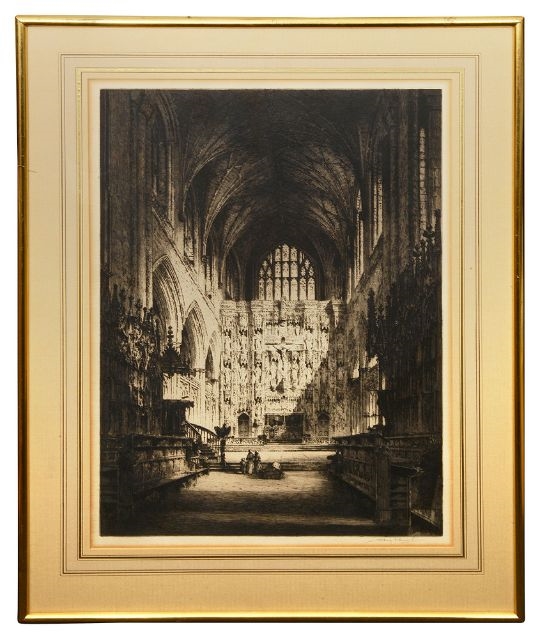 Albany E. Howarth | The Great Screen, Winchester Cathedral | MutualArt