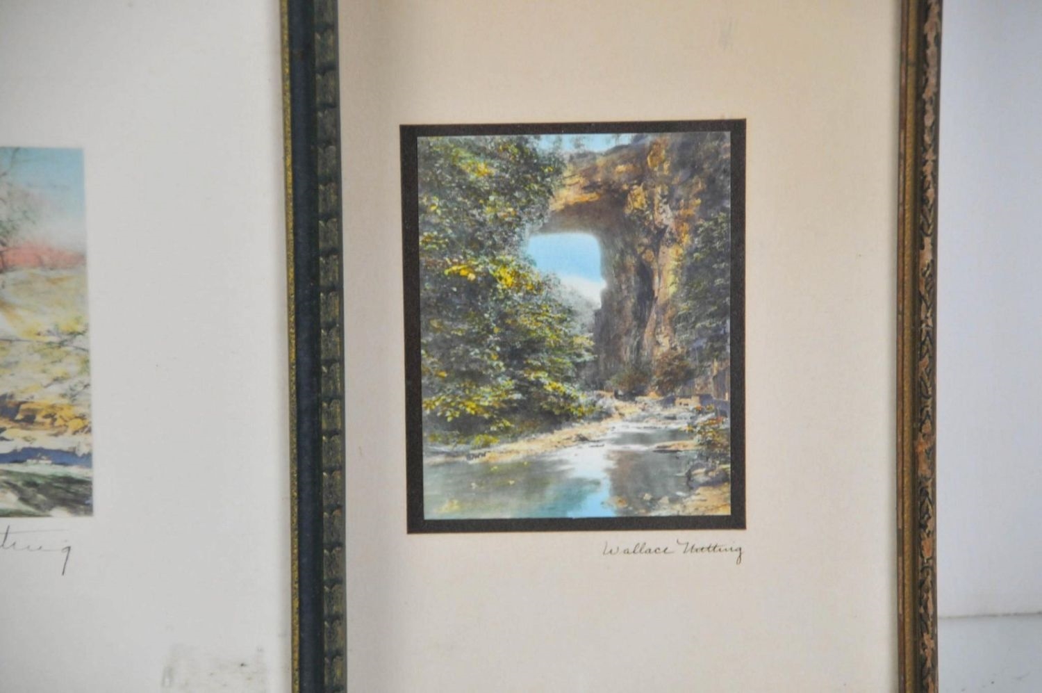 Wallace Nutting | CAVE RIVER WATERFALL | MutualArt