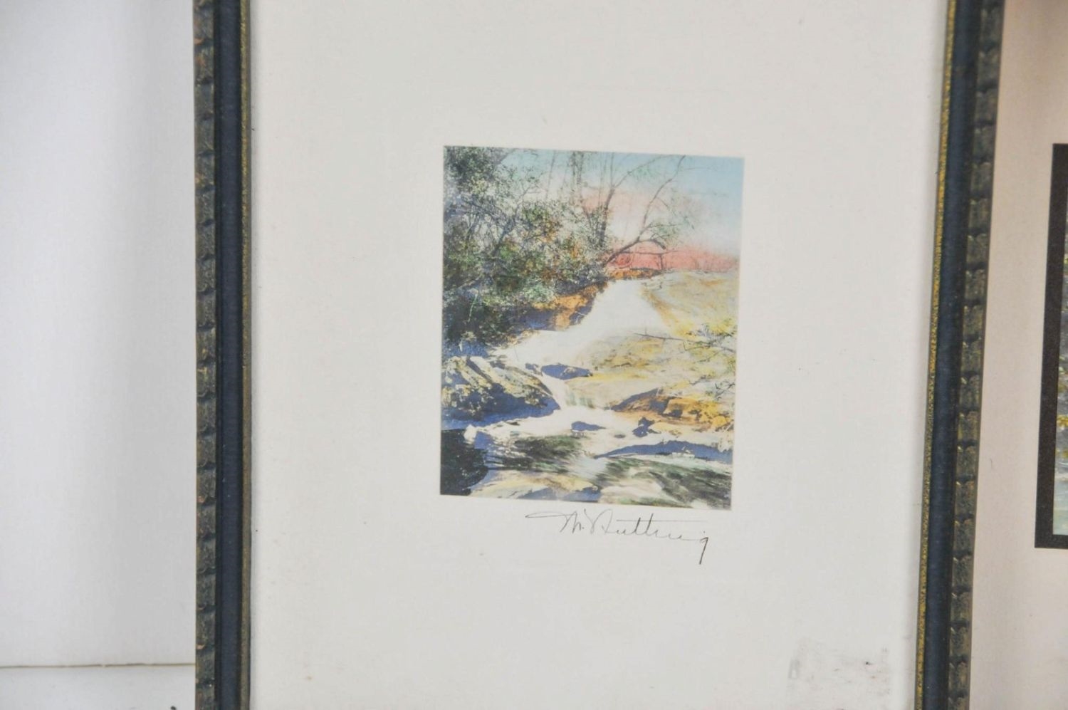 Wallace Nutting | CAVE RIVER WATERFALL | MutualArt
