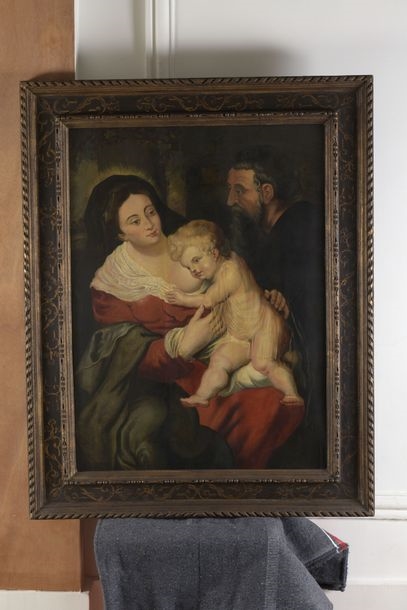 Flemish School 17th Century | Holy Family | MutualArt