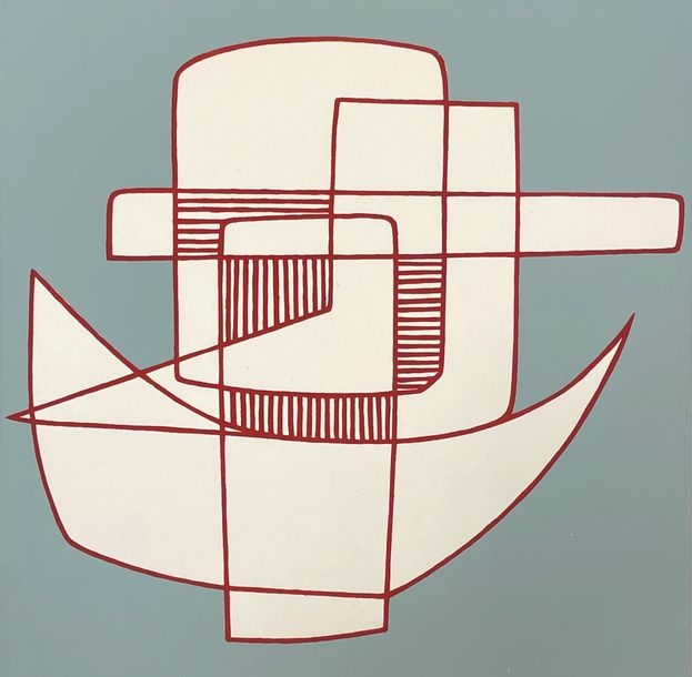 Francine Holley | Untitled (1956). Serigraphy in black printed on ...