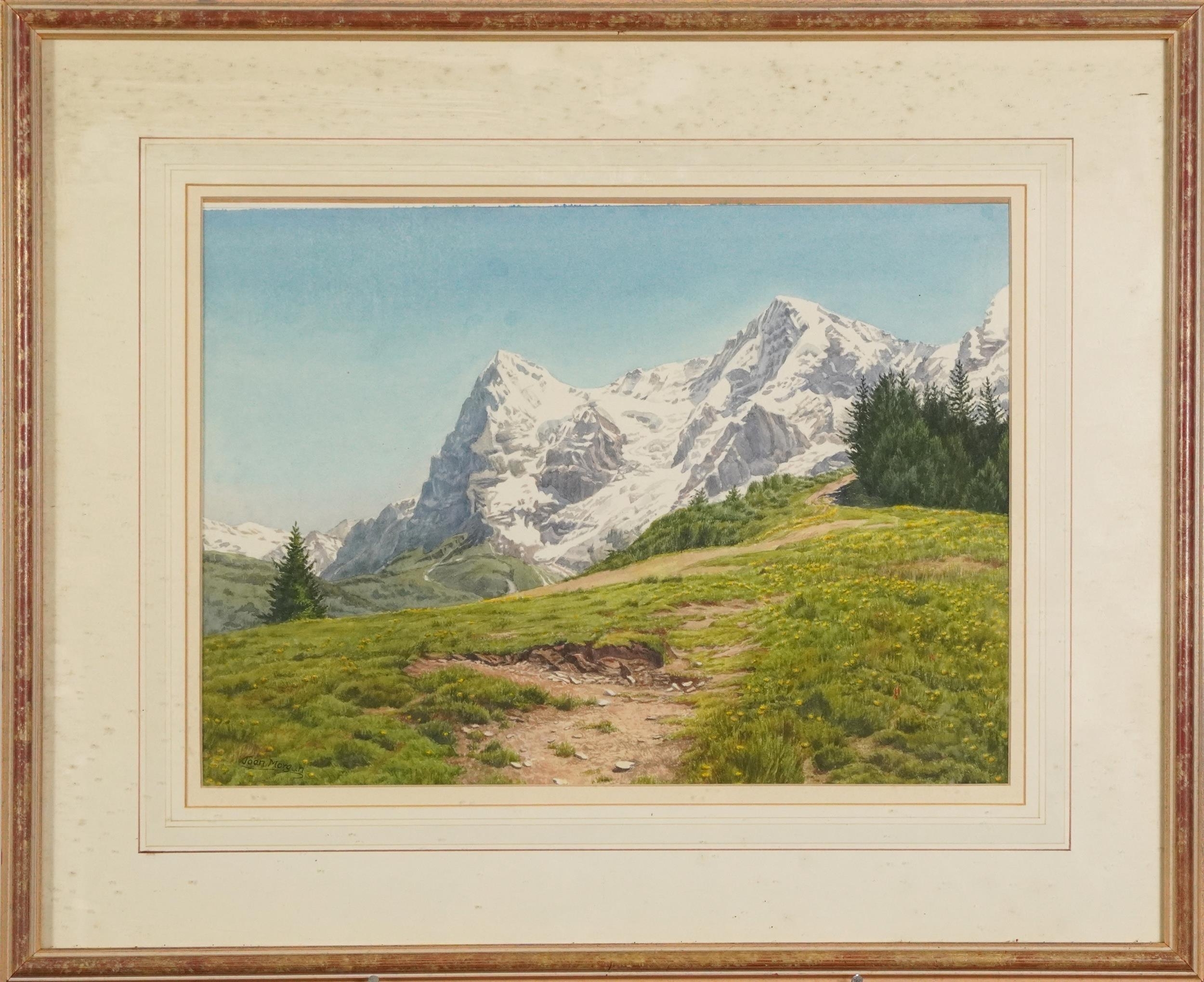 Joan Morgan | The Monch and the Eiger | MutualArt