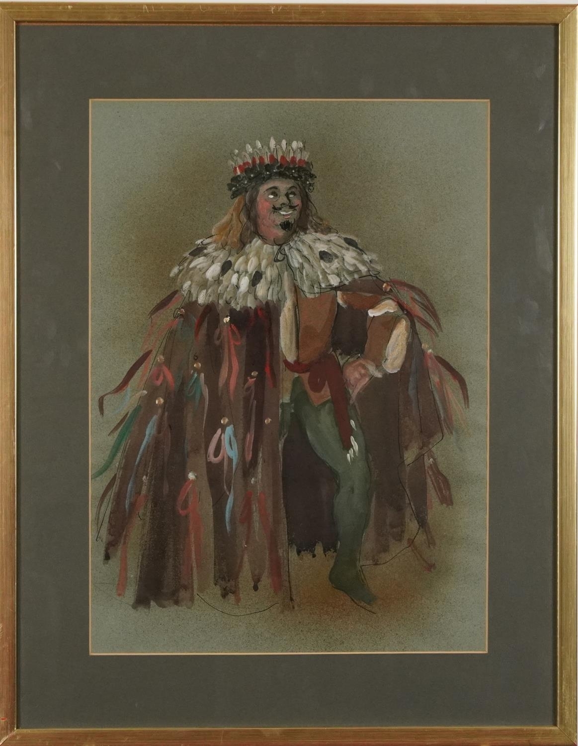 Carl Toms | Figure wearing robes and a crown | MutualArt