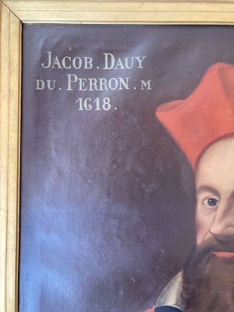 French School, 19th Century | Portrait of Jacob Davy du Perron | MutualArt