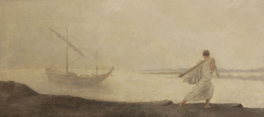 Louis Hector Leroux | La Vestale Tuccia (1877) | MutualArt