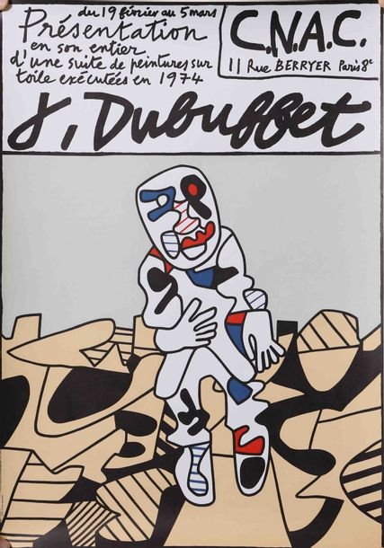 Jean Dubuffet | Exhibition poster | MutualArt