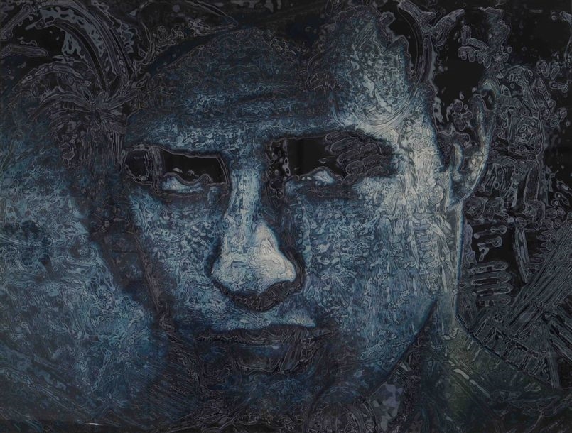 Jonathan Bermudes | Silver photograph mounted face down under Diasec ...
